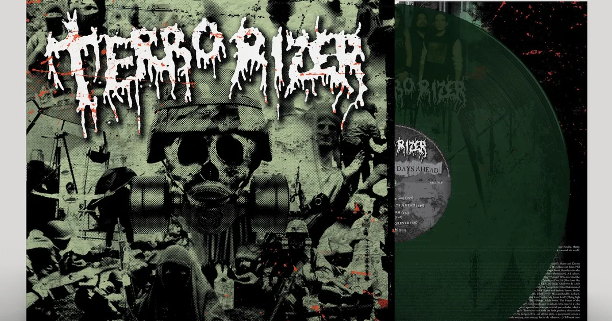 Terrorizer Darker Days Ahead Vinyl Record