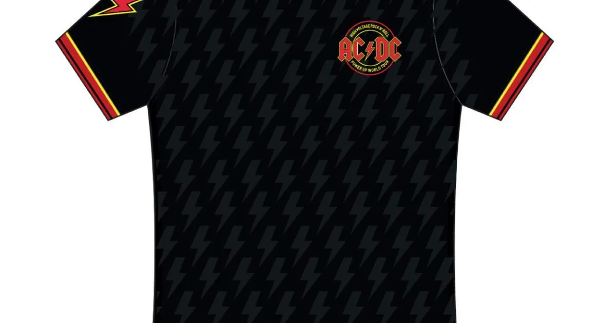 AC/DC PWR UP Tour Soccer Jersey