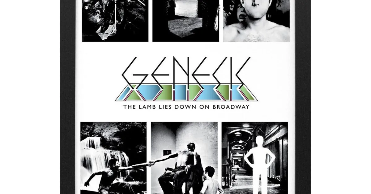 Genesis - Lamb Lies Down on Broadway 11x17 Framed Print