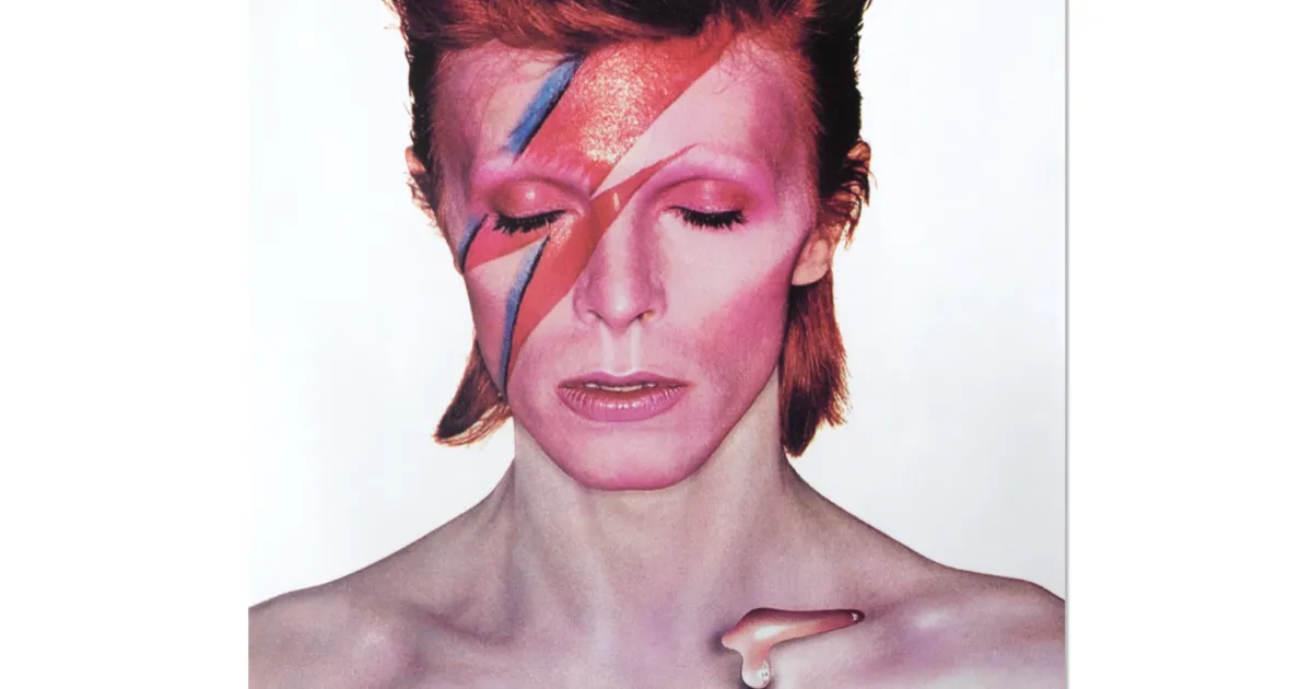David Bowie Aladdin Sane Poster
