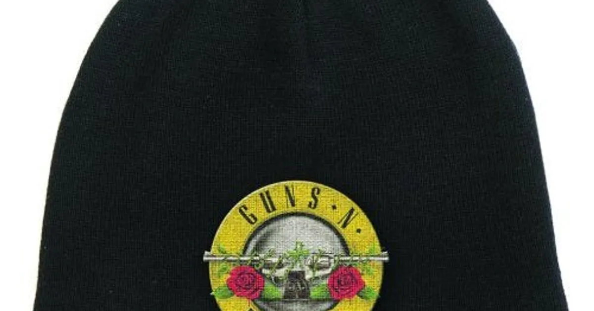 Guns N' Roses Beanie Hat - Guns N'Roses Bullet Logo (Húfa)