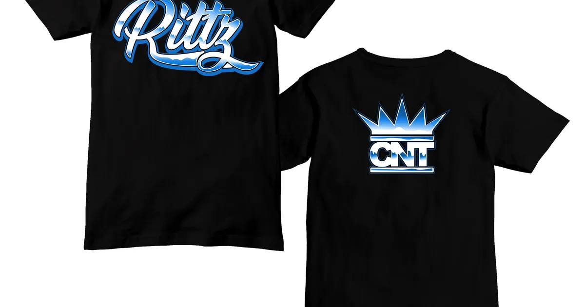 Rittz Chrome Logo Shirt Black
