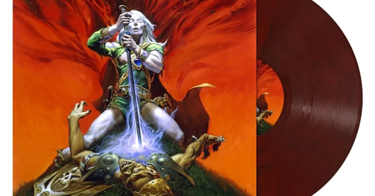 Cirith Ungol HALF PAST HUMAN (DARK RED MARBLE VINYL) Vinyl Record