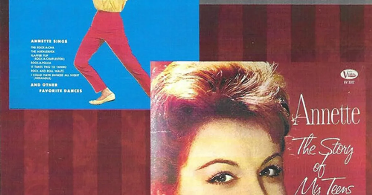 Annette Funicello DANCE ANNETTE / STORY OF MY TEENS & RARE BONUS CD