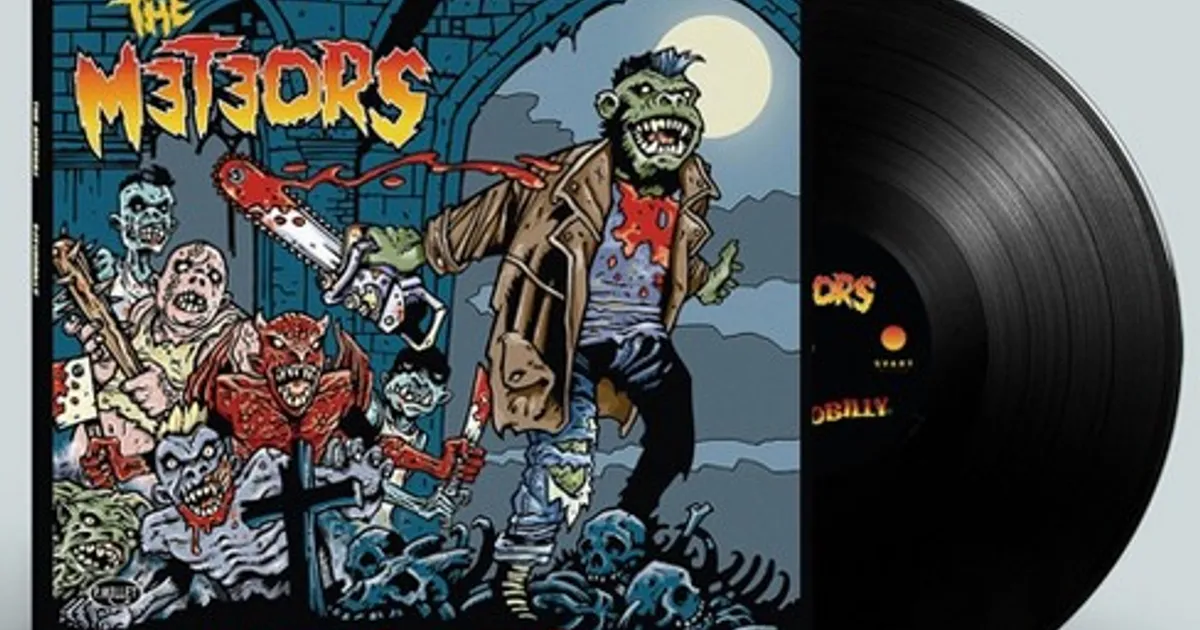 The Meteors Psychobilly Vinyl Record