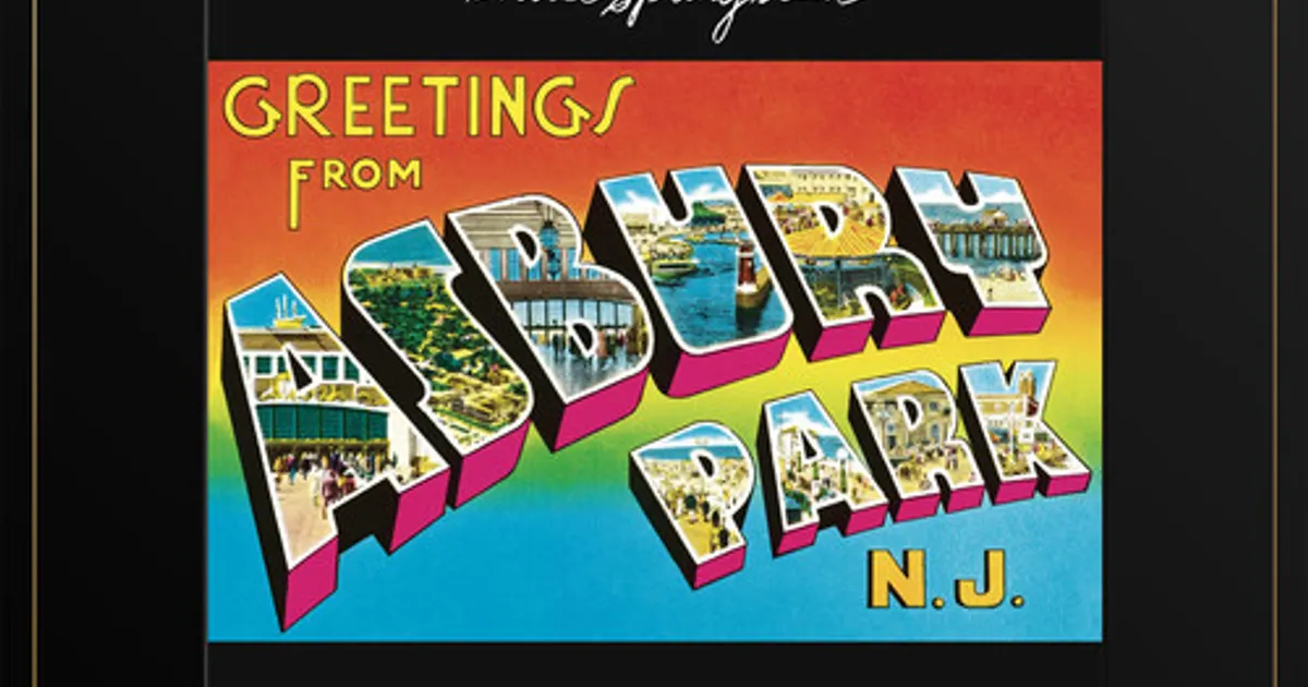 Bruce Springsteen Greetings From Asbury Park N.J. Vinyl Record