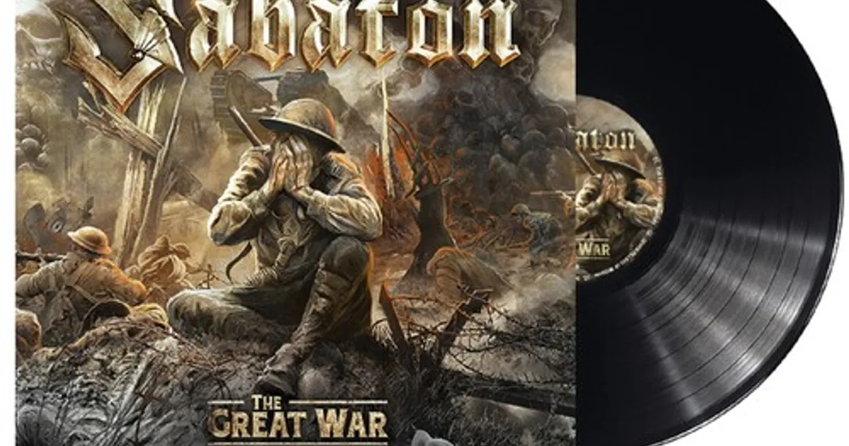 Sabaton The Great War Vinyl Record