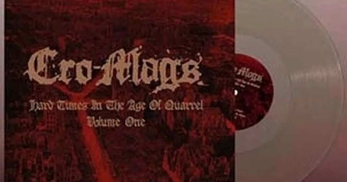 Cro-Mags HARD TIMES IN THE AGE OF QUARREL VOL 1 Vinyl Record