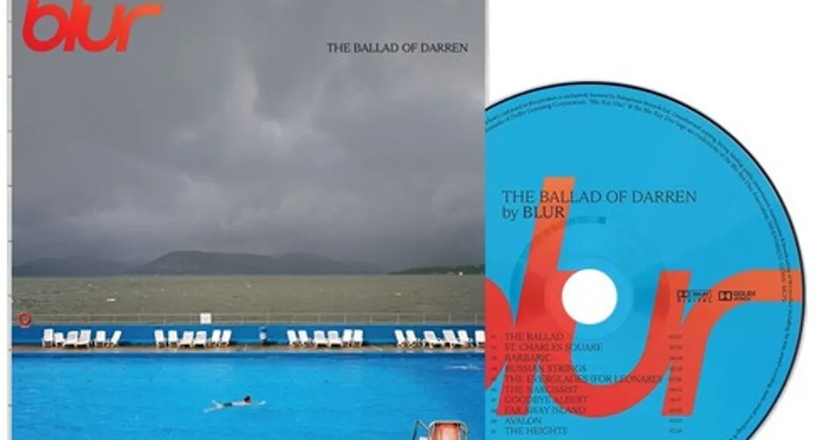 Blur BALLAD OF DARREN Blu-ray Audio