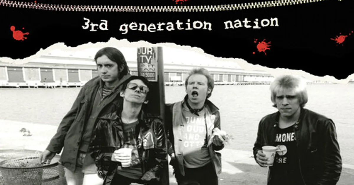 Dead Boys 3RD GENERATION NATION Vinyl Record