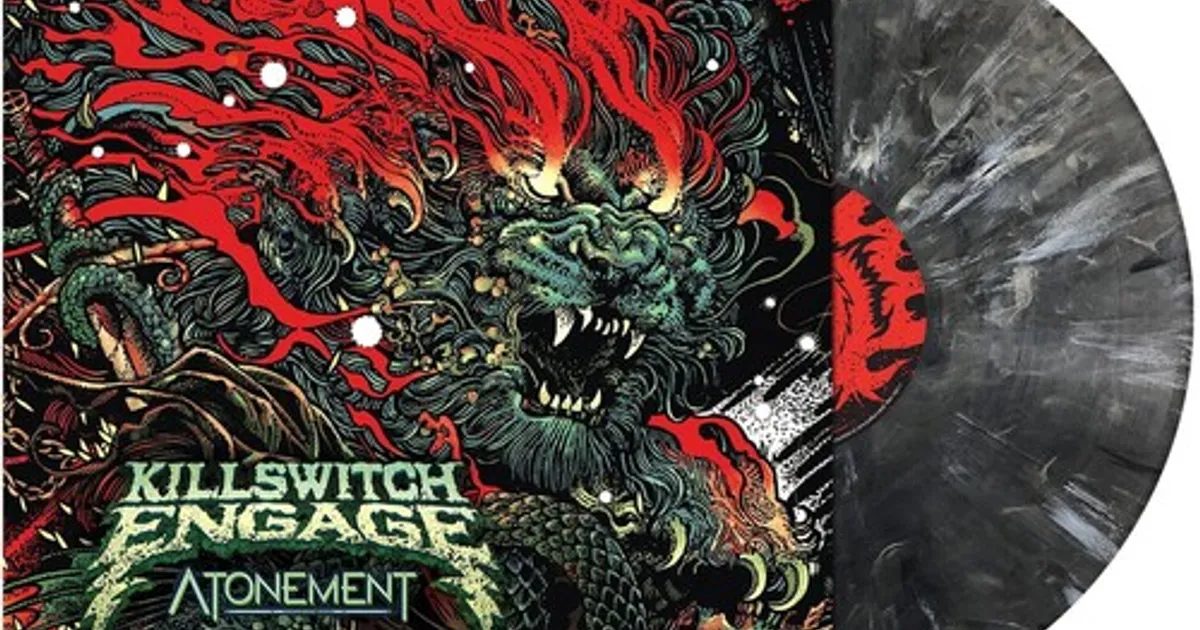 Killswitch Engage Atonement (Clear Green/Deluxe) Vinyl Record