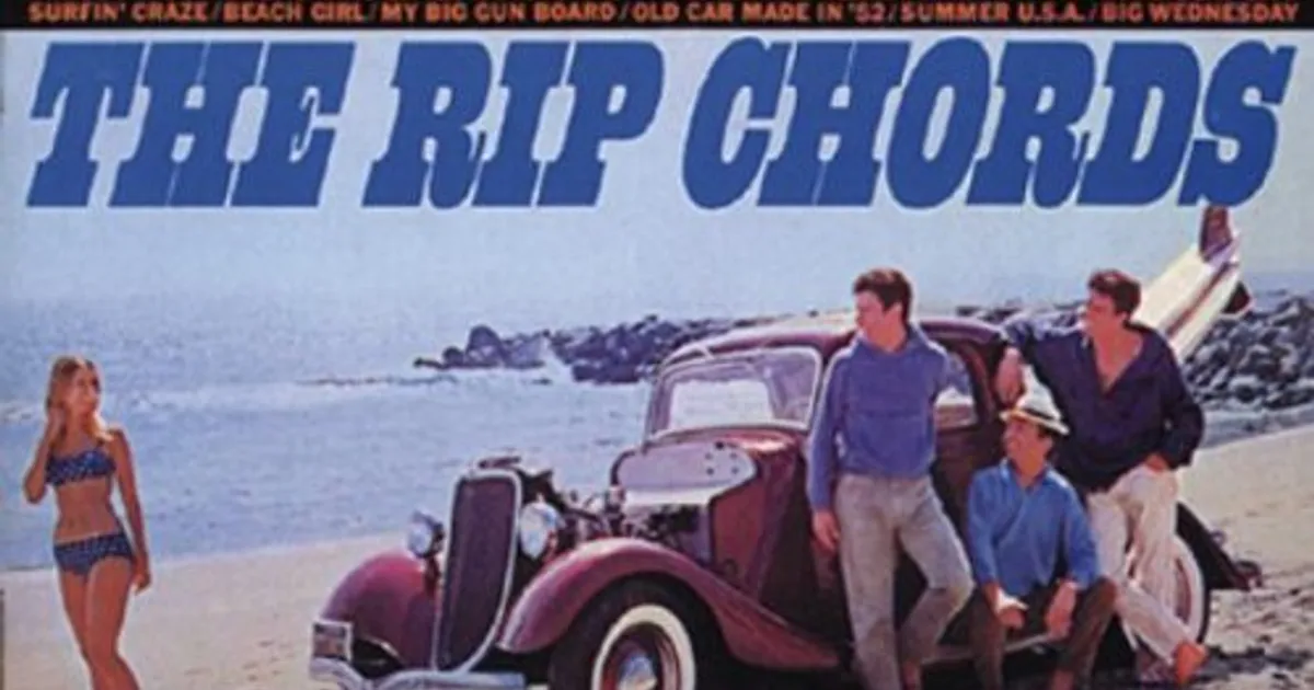 The Rip Chords THREE WINDOW COUPE CD