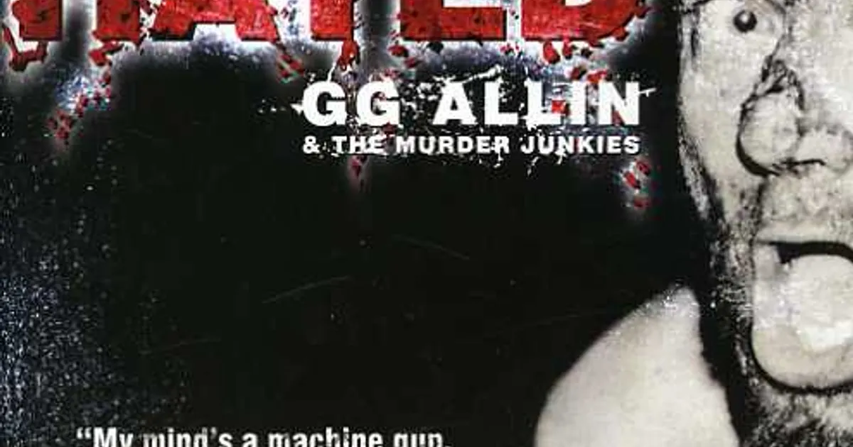 GG Allin HATED: SPECIAL EDITION DVD
