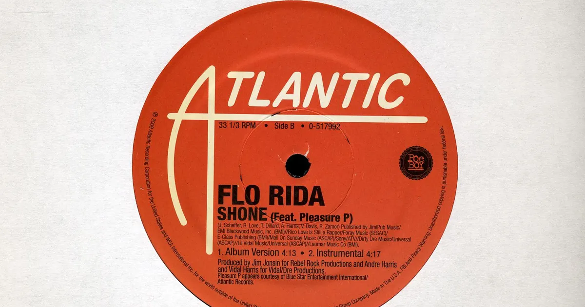 Flo Rida RIGHT ROUND Vinyl Record