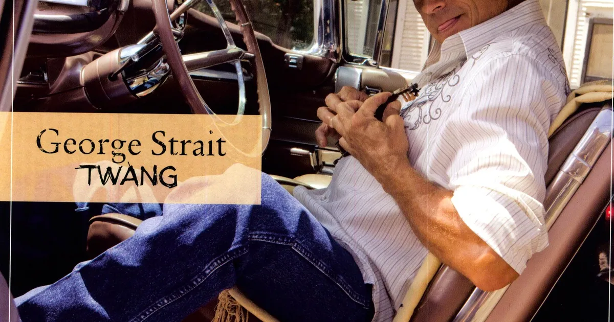 George Strait Twang Vinyl Record