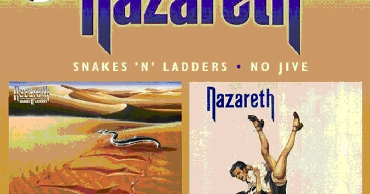 Nazareth SNAKES N LADDERS / NO JIVE CD