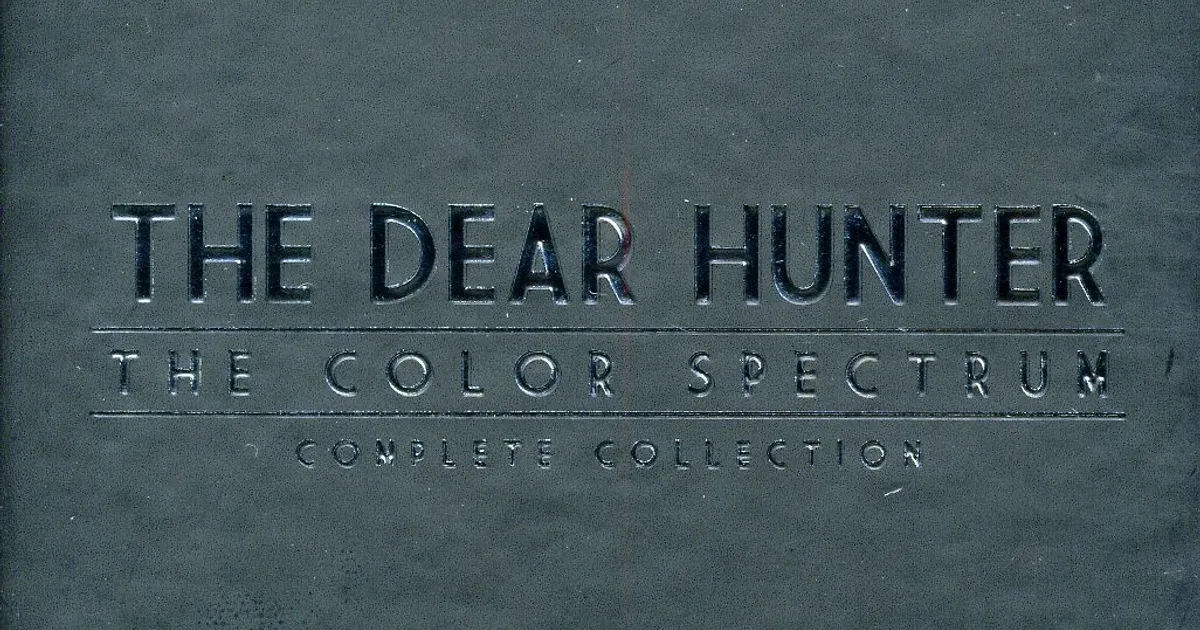The Dear Hunter COLOR SPECTRUM: THE COMPLETE COLLECTION CD