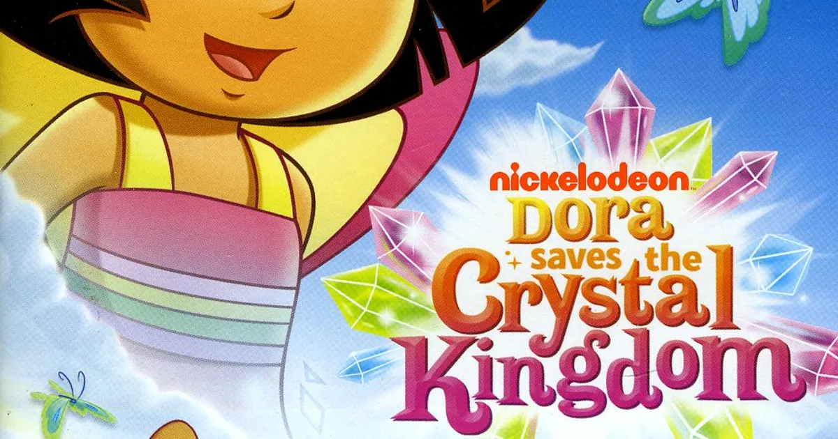 Dora The Explorer DORA SAVES THE CRYSTAL KINGDOM DVD