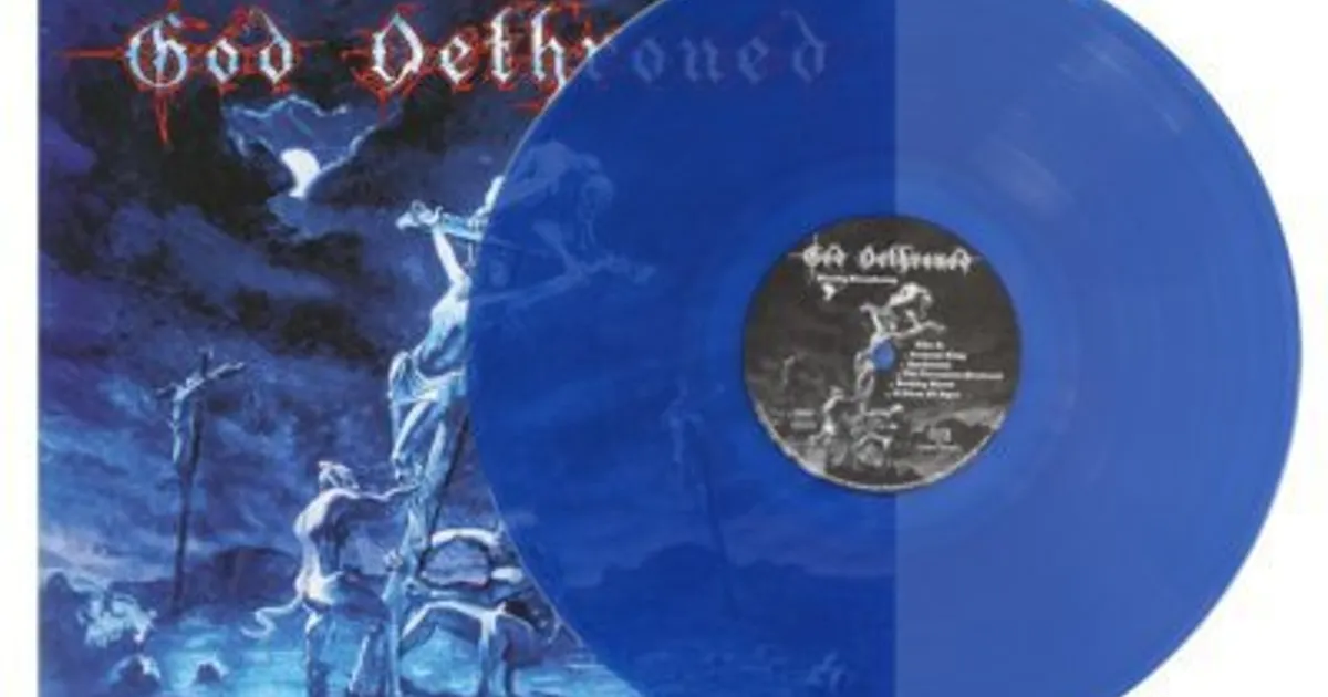 God Dethroned Bloody Blasphemy Vinyl Record