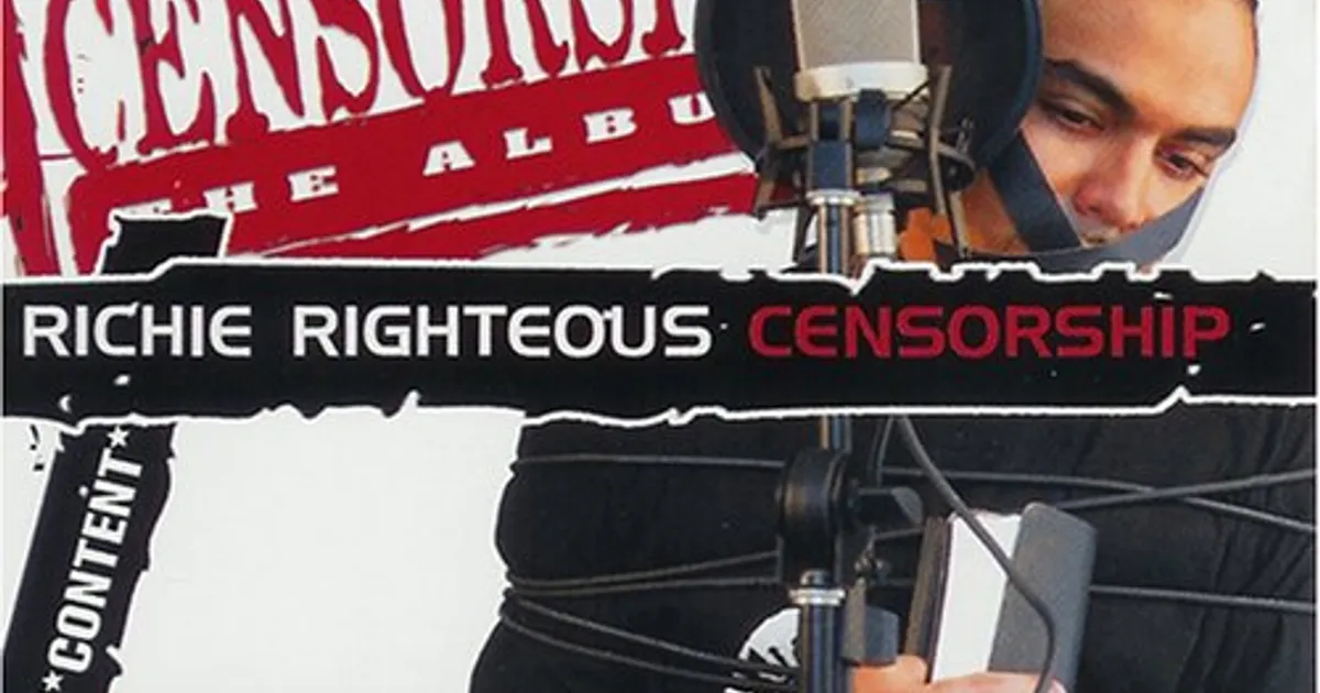 Richie Righteous CENSORSHIP CD