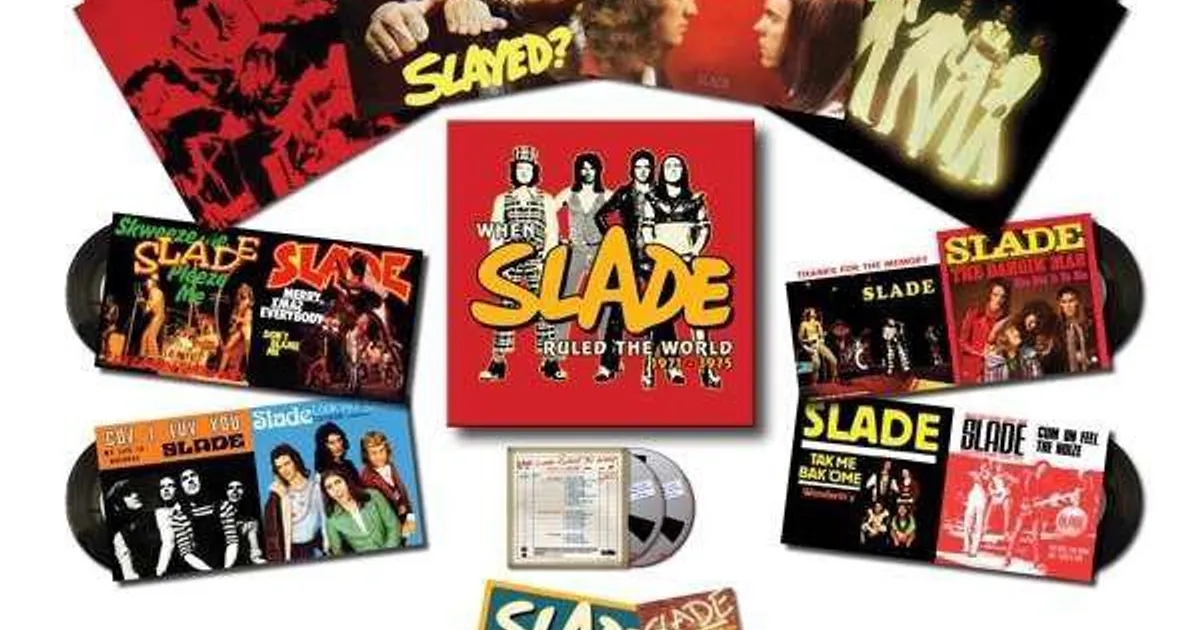 When Slade Rocked the World - Deluxe Edition Colored Vinyl Box Set
