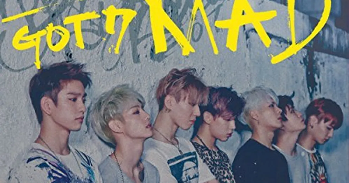 GOT7 MAD HORIZONTAL VER CD