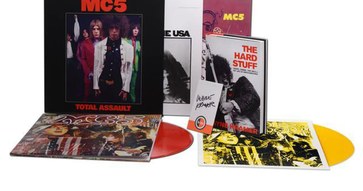 MC5 TOTAL ASSAULT: 50TH ANNIVERSARY COLLECTION Vinyl Record Box Set
