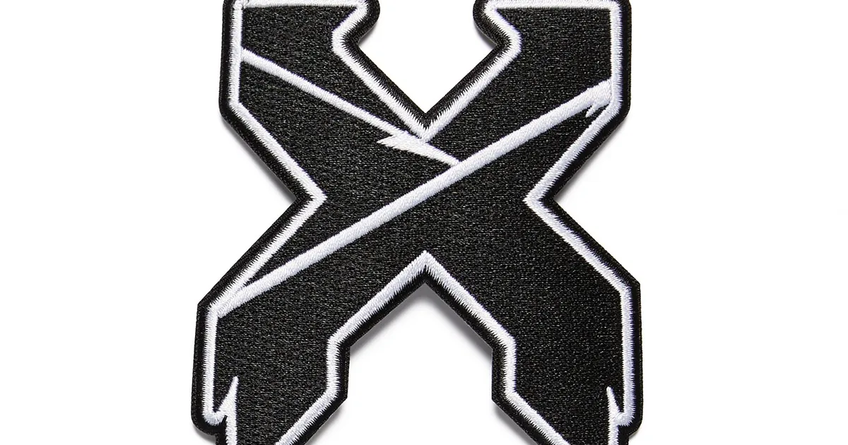 Excision 'Sliced' Logo Patch - 4" x 3.5"