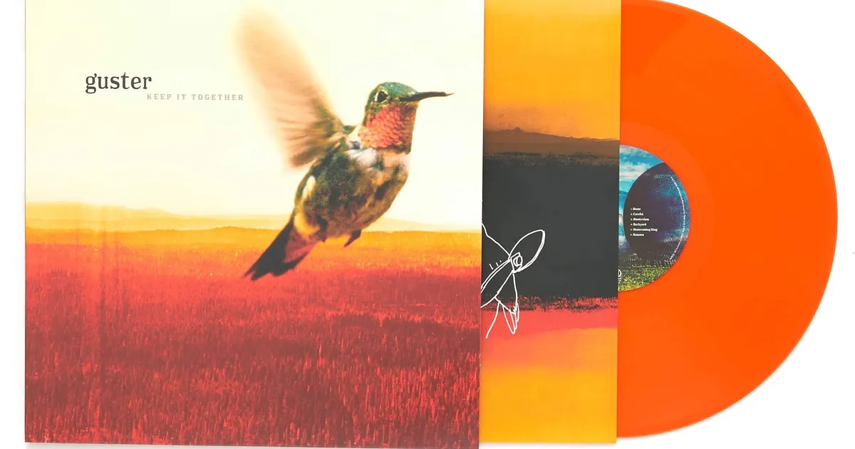 Guster 'Keep It Together' 12" Vinyl LP - Translucent Orange Crush