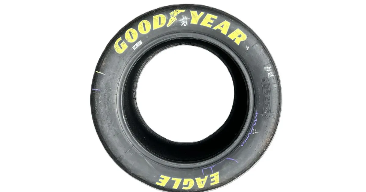 Hendrick Motorsports Race Used 2025 Chase Elliott #9 Tire - Darlington 2