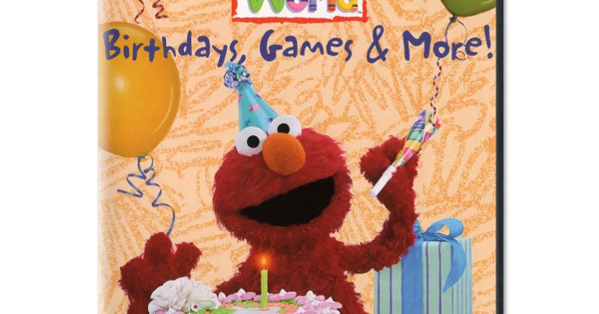 Sesame Street Elmo's World: Birthdays, Games & More DVD