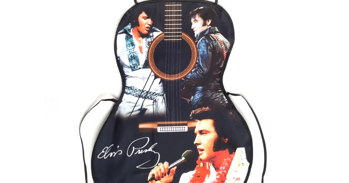Elvis Presley Guitar Shaped Apron