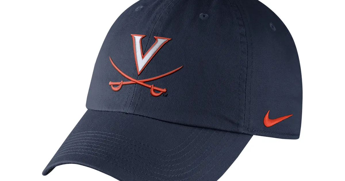 UVA Athletics University of Virginia 2018 Nike Navy Heritage 86 Dri-FIT Hat