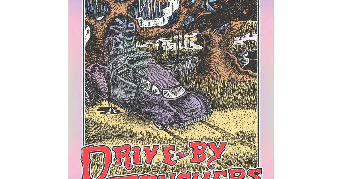 Drive-By Truckers Southern Rock Opera Revisited Poster - Foil