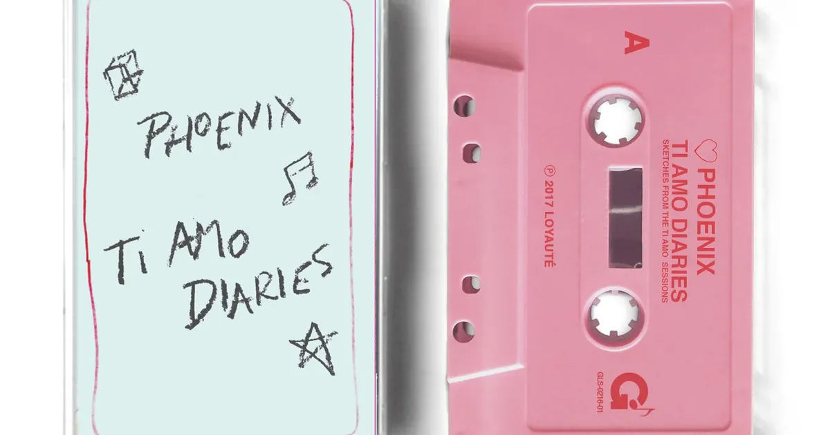 Phoenix Ti Amo Diaries Cassette