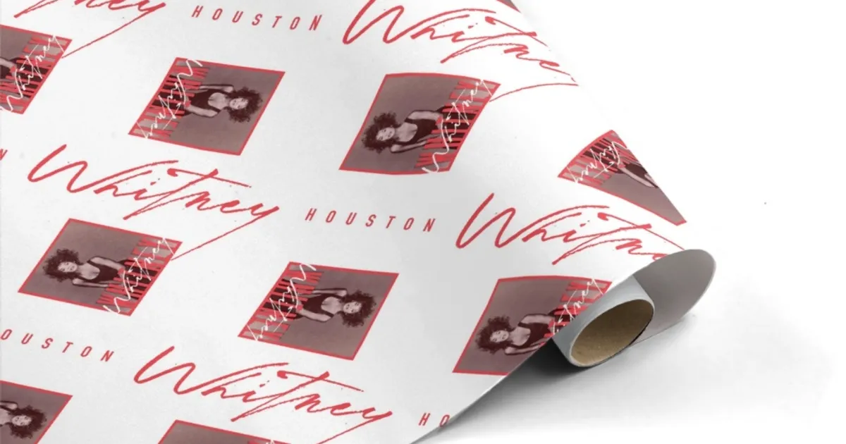 Whitney Houston "Whitney" Wrapping Paper