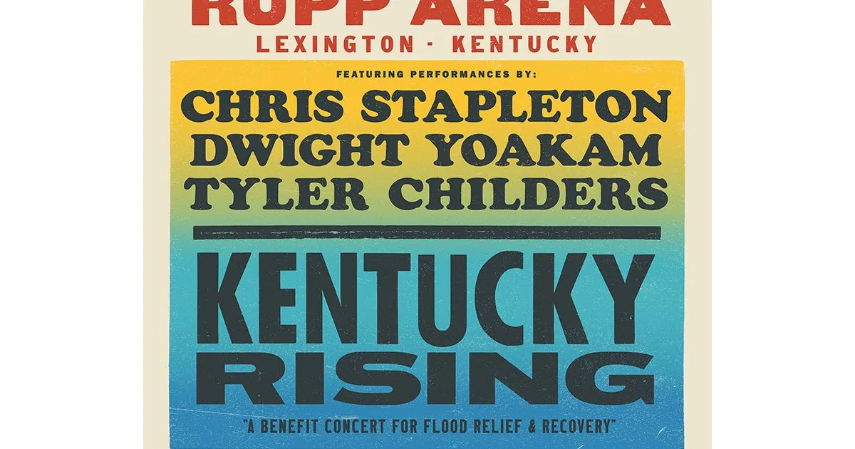 Chris Stapleton Kentucky Rising Show Poster
