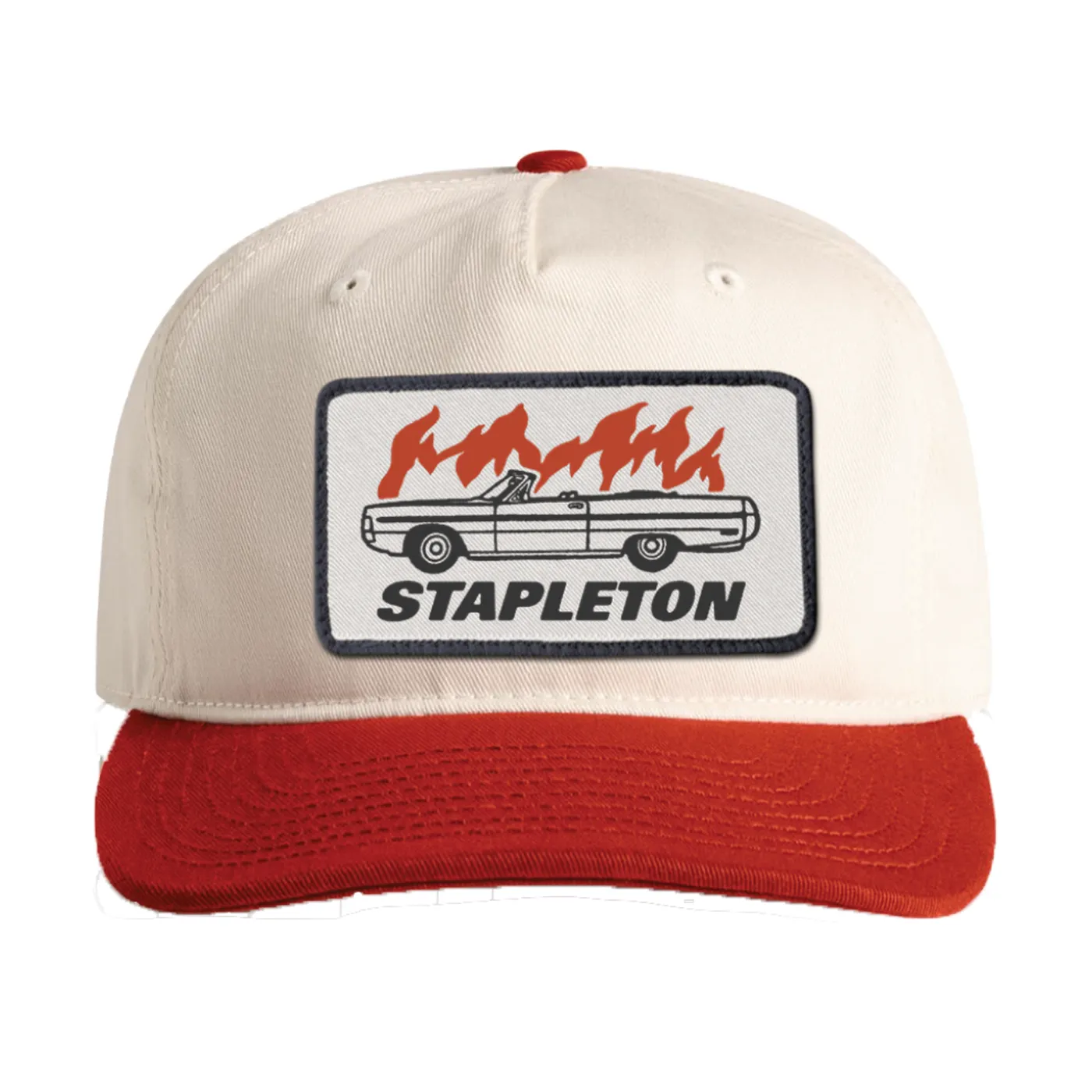 Chris Stapleton White Horse Pyro Crew Patch Hat