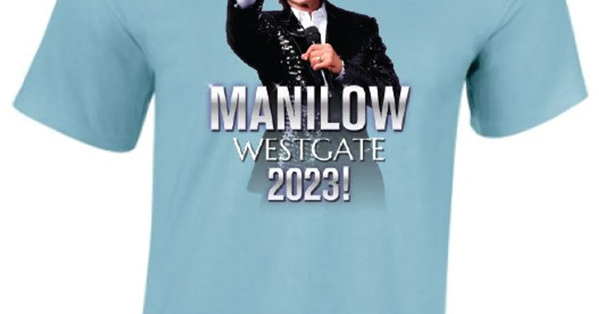 Barry Manilow Manilow Westgate 2023! Shirts