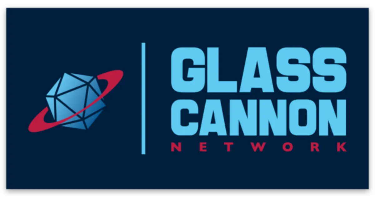 Glass Cannon Network GCN Logo Sticker