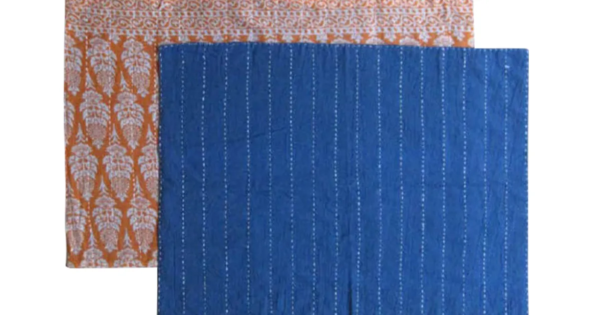 Yo-Yo Ma Sasha Crafts -- India: Reversible Tea Towel