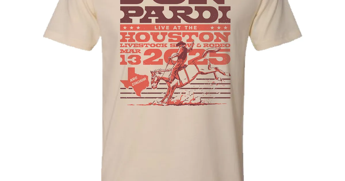 Jon Pardi 2025 Houston Rodeo Tee