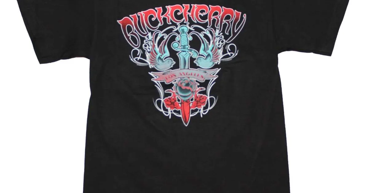 Buckcherry T Shirt | Buckcherry Los Angeles T-Shirt