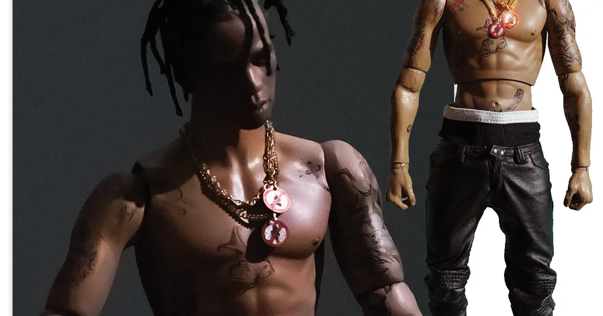 Travis Scott ACTION FIGURE + CD