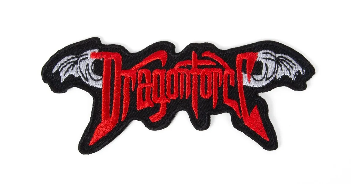 DragonForce "Logo (Red/White)" Patch