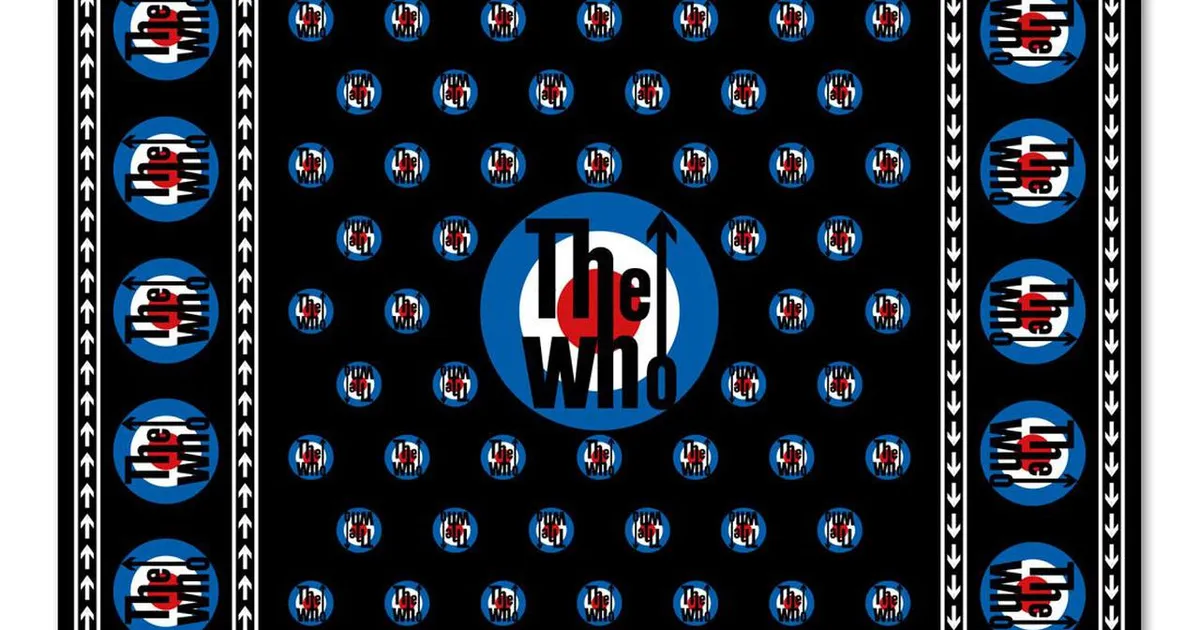 The Who Target Logo Bandana