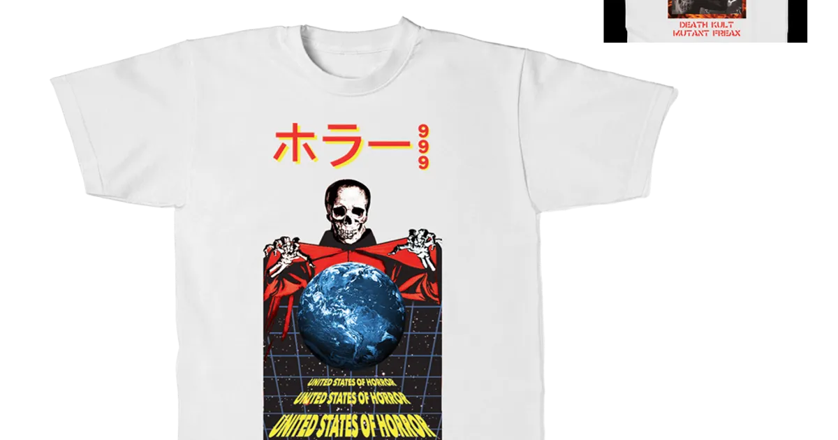 Ho99o9 OVERLORD WHITE T-SHIRT