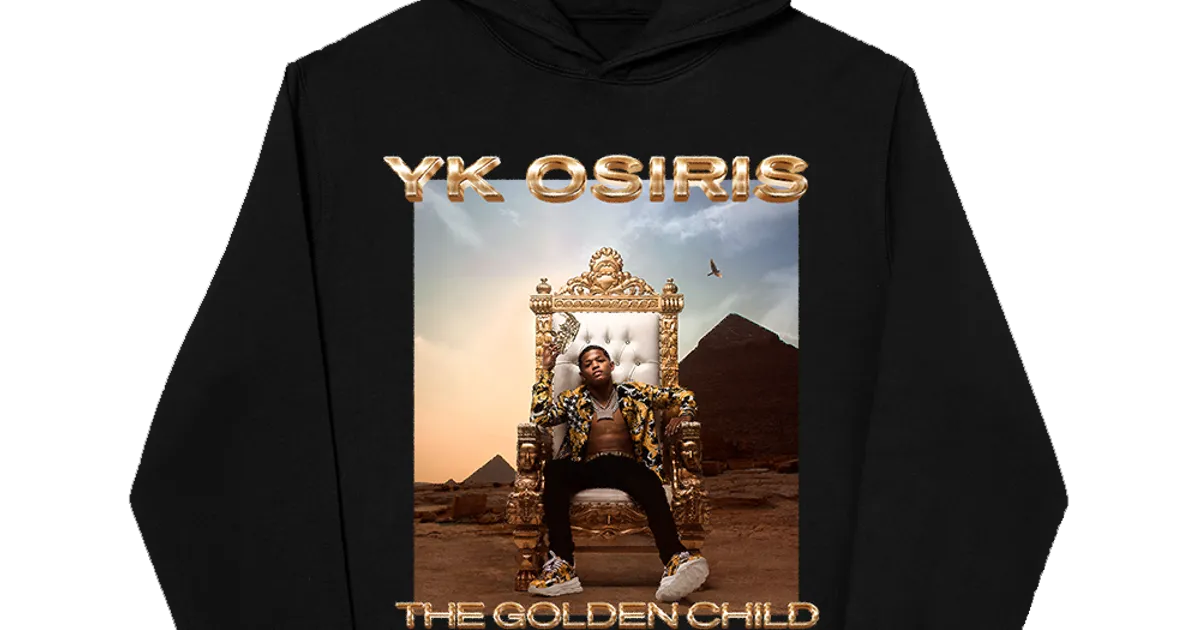 YK Osiris Black Tracklist Hoodie