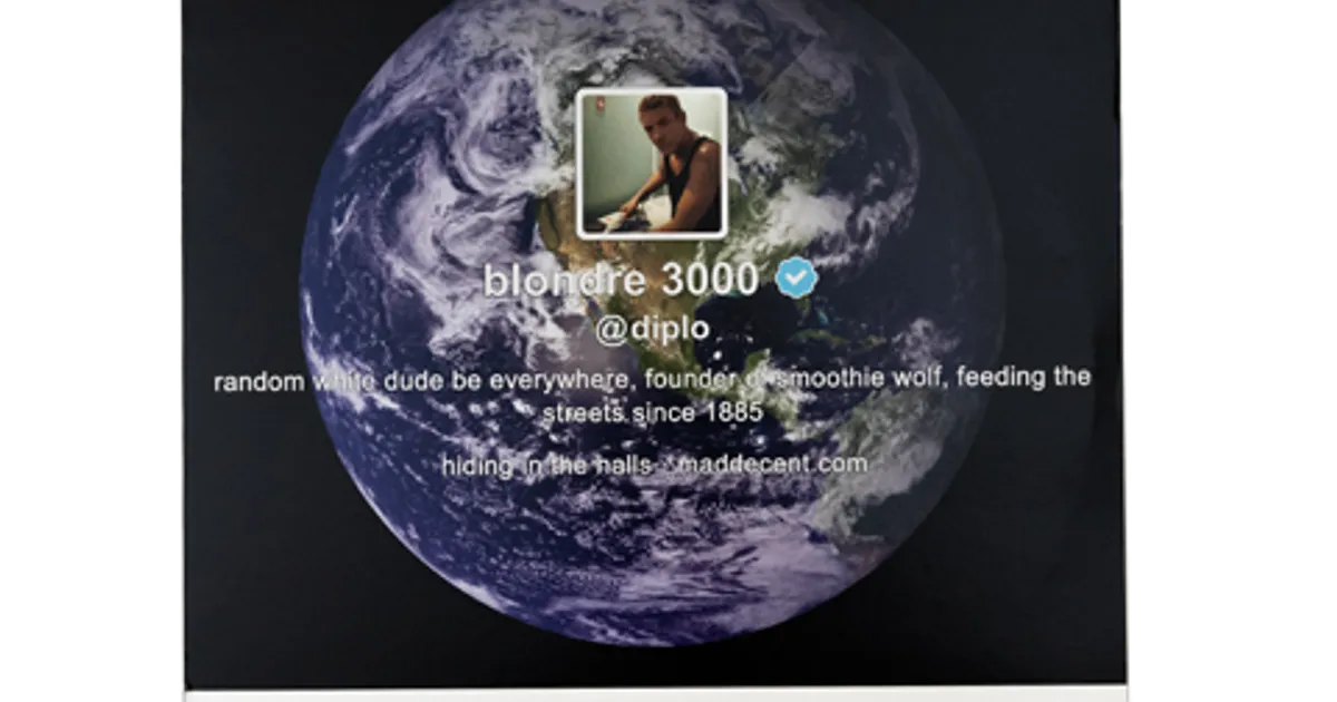 Diplo Random White Dude Be Everywhere Picture Disc Vinyl