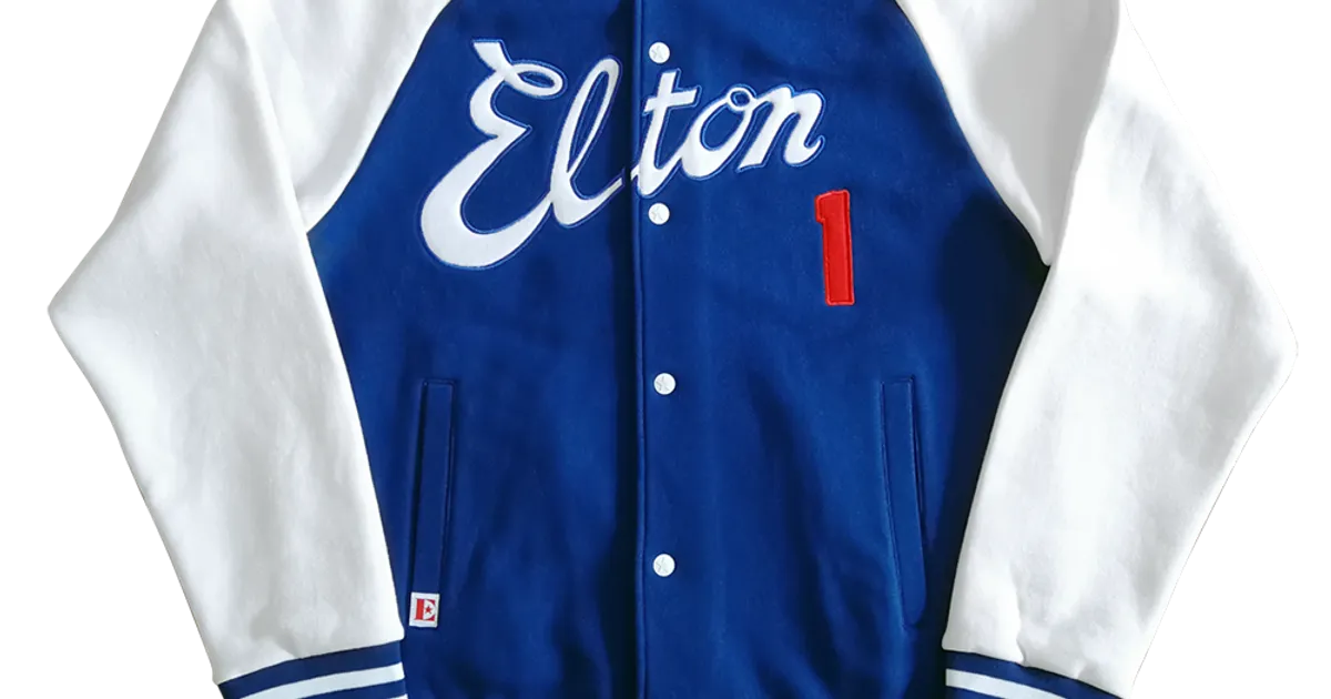 Elton John Elton Varsity Jacket